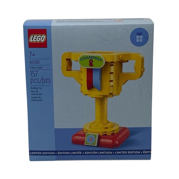 Lego | Toys | Lego Trophy Award Limited Edition Gwp 4688 Buildable ...